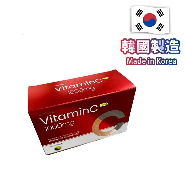 Multi-Biolife Vitamin C (1000 mg) (Best Before: August 2025) (200 ...
