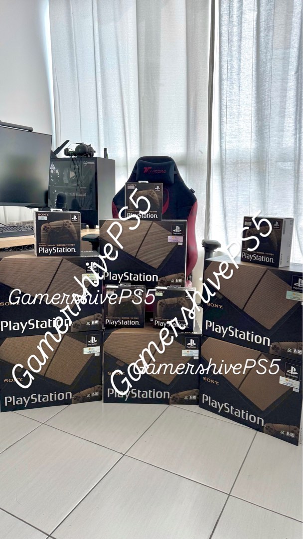 New sealed MY set Sony ps5 PlayStation 5 + Dualsense 30th anniversary ...