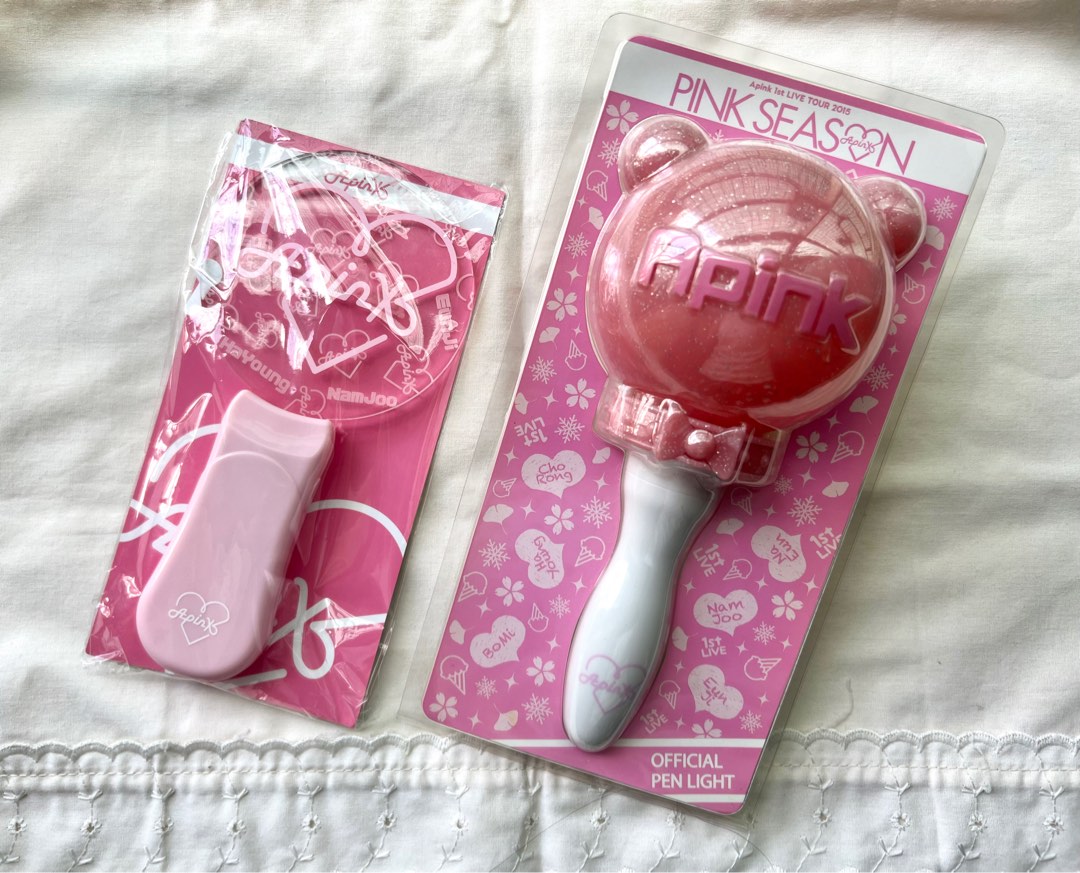 Official Apink Japan Penlight, Hobbies & Toys, Memorabilia ...