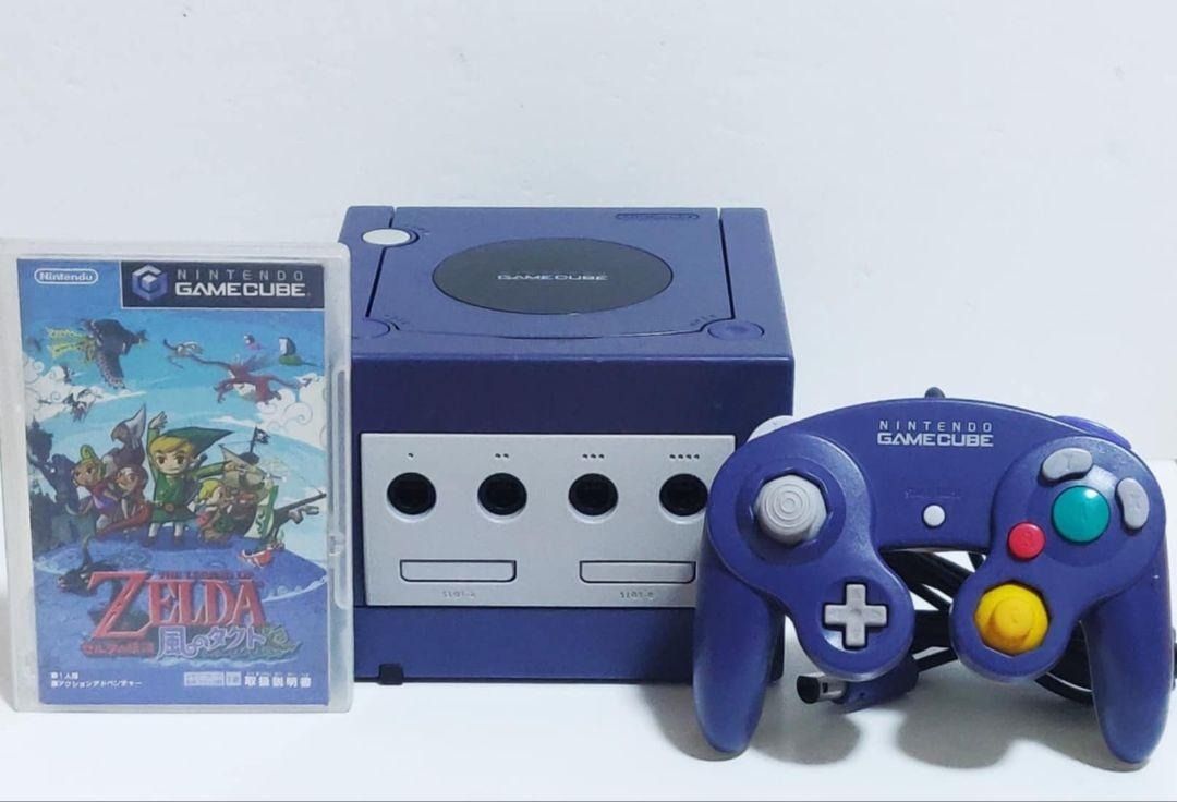 [Operation confirmed] Nintendo GameCube Violet + game software included ...