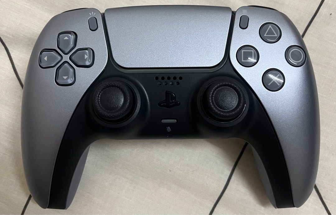 Original PS5 Wireless Controller DualSense Silver (Japan set) + Skull ...