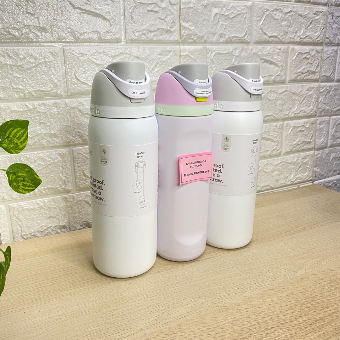 Owala Candy Coated 24 OZ and Shy Marshmallow 32 OZ, Furniture & Home ...