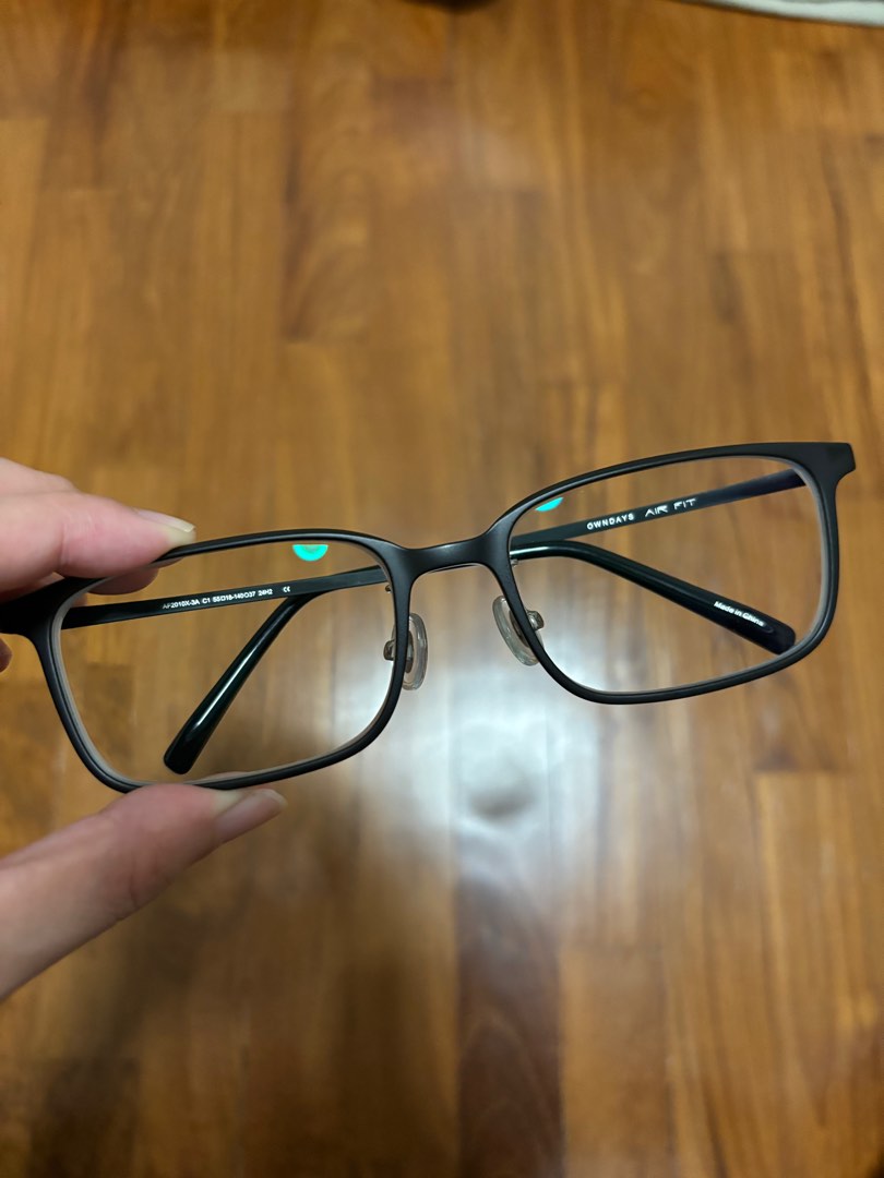 Owndays frame airfit matte black glasses spectacle AF2010X-3A, Men's ...
