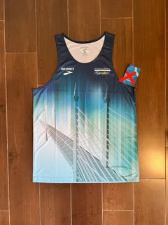 Penang Bridge International 2024 Marathon Event Singlet, Men's Fashion ...