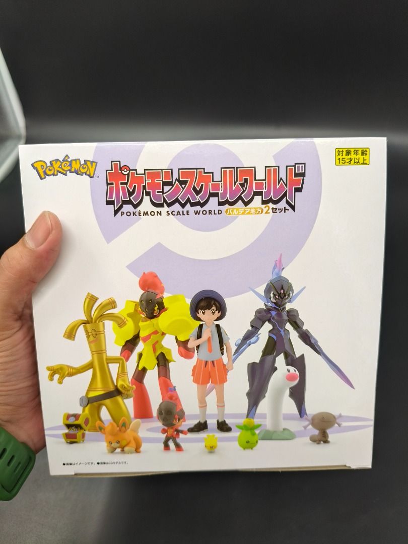 Pokemon Scale World Paldea Region Set 2 1/20 Scale PSW Pokemon, Hobbies ...