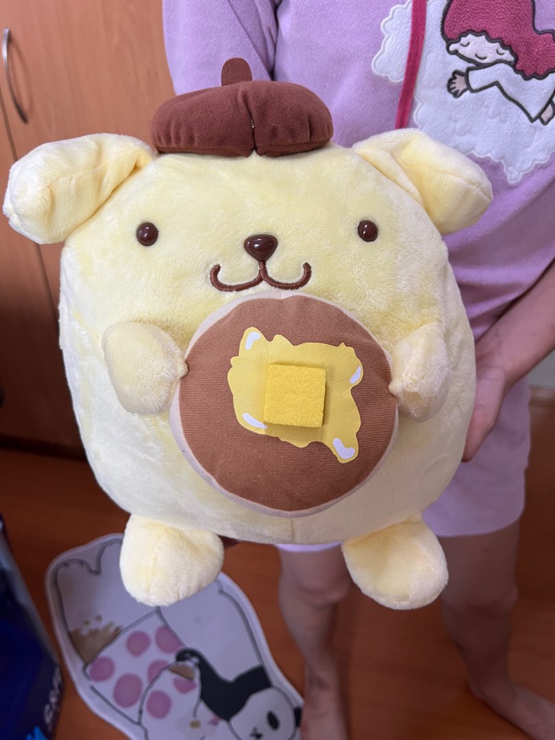 Pompompurin Limited Pancake Series Big Plushie, Hobbies & Toys, Toys ...