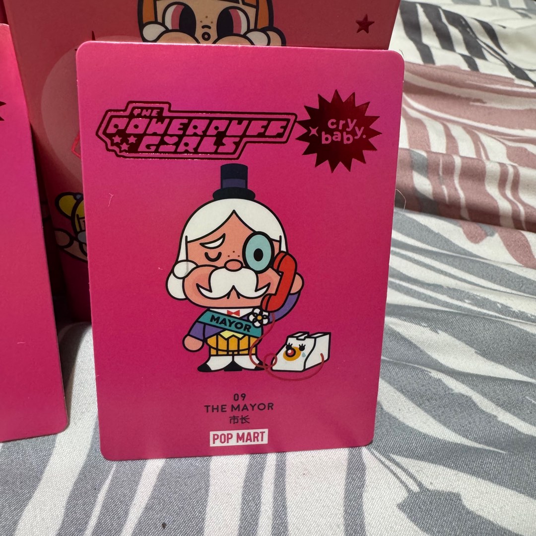 Pop Mart PPG Cry Baby The Mayor, Hobbies & Toys, Toys & Games on Carousell
