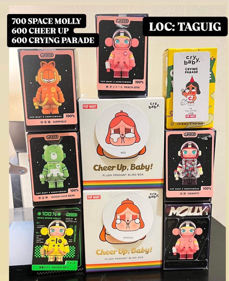 POPMART ITEMS, Hobbies & Toys, Toys & Games on Carousell