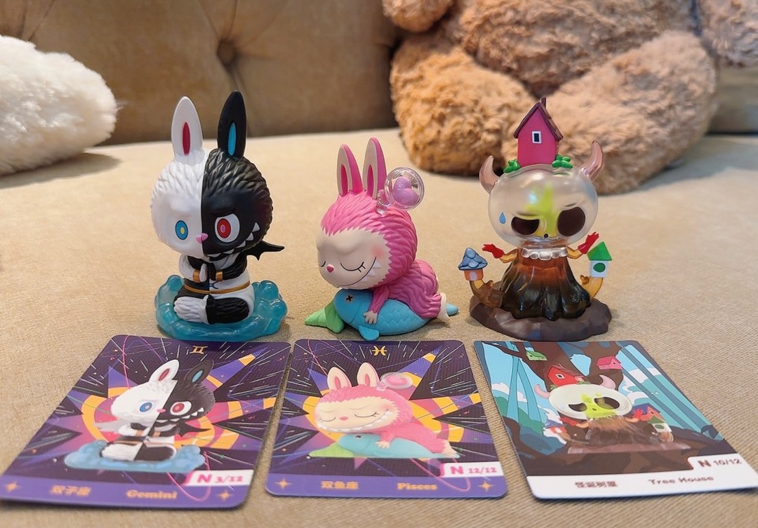 Popmart LABUBU the monsters Figures, Hobbies & Toys, Toys & Games on ...