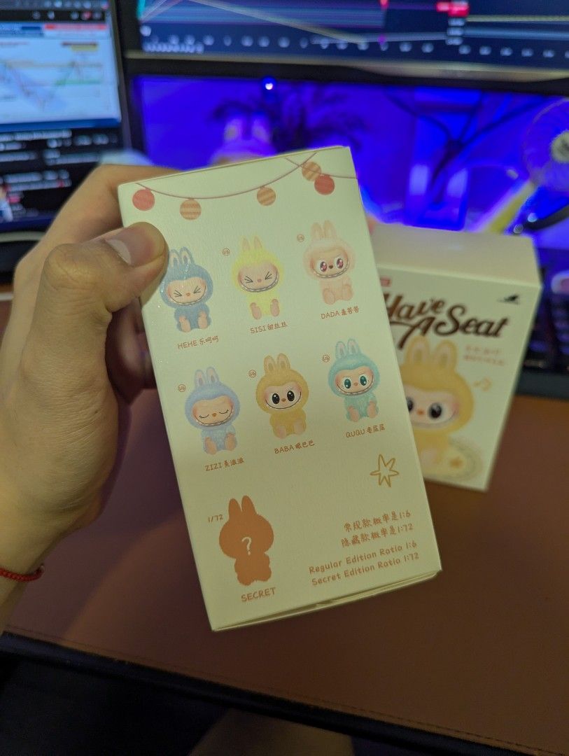 PopMart Labubu v2, Hobbies & Toys, Toys & Games on Carousell