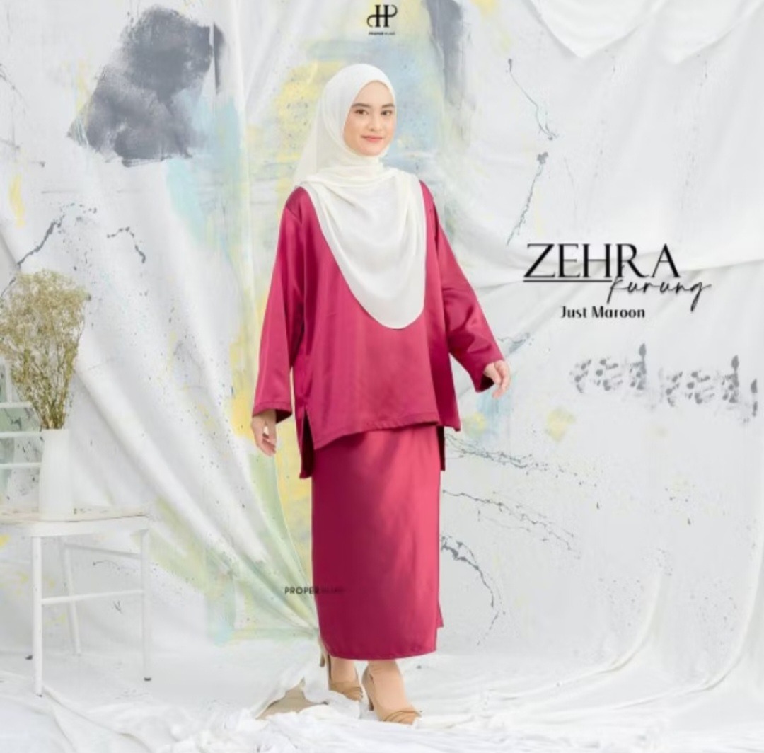 ProperHijab - zehra set, Women's Fashion, Muslimah Fashion, Baju Kurung & sets on Carousell