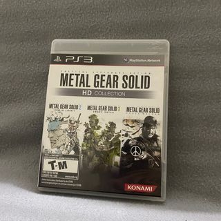 Metal Gear Solid HD Collection R1 Rare PS3, Video Gaming, Video Games ...