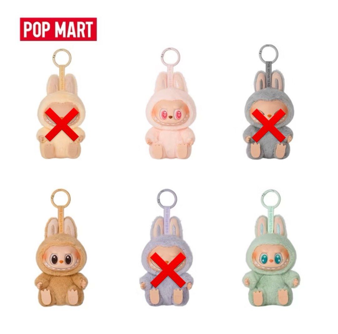 [READY STOCK KL] Labubu V1 & V2 6pcs Set, Hobbies & Toys, Toys & Games ...