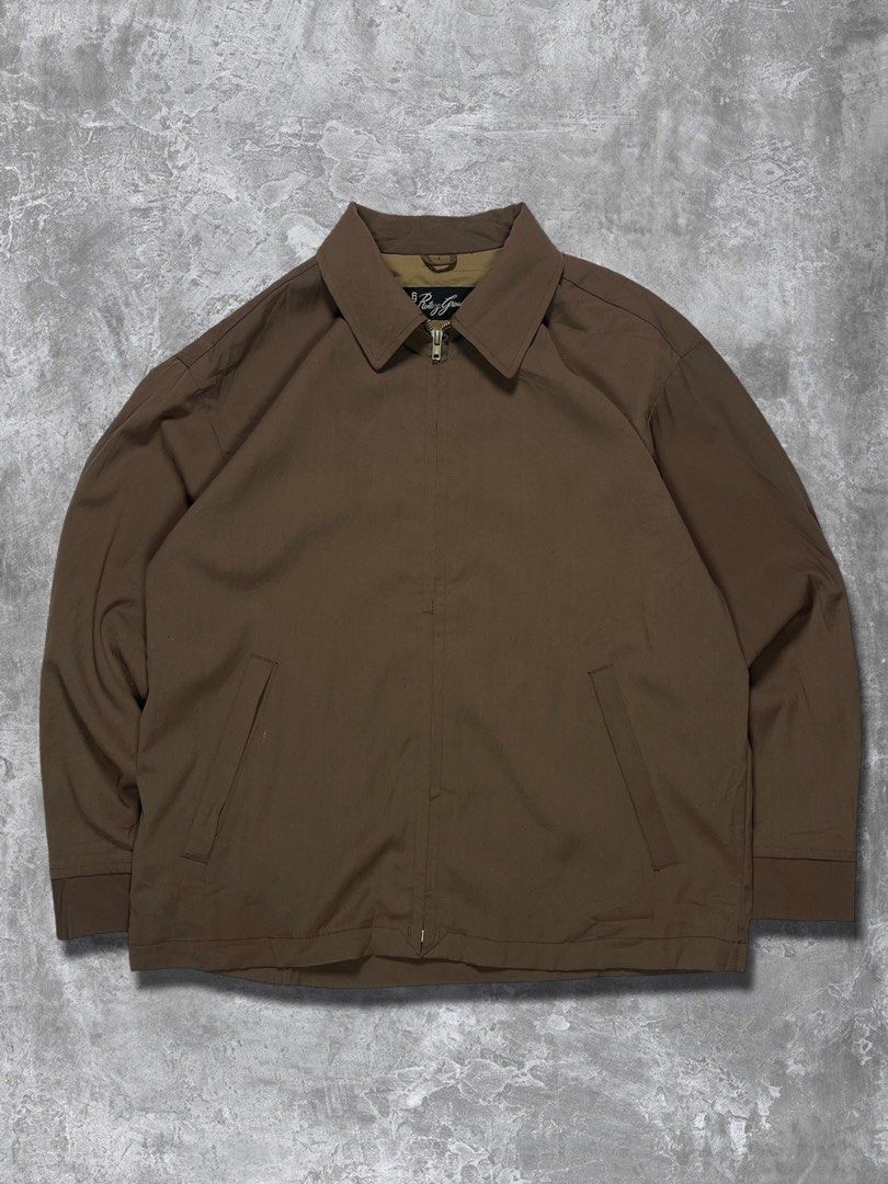 Rotary Grough Choco Brown harrington Jacket, Men's Fashion, Coats ...