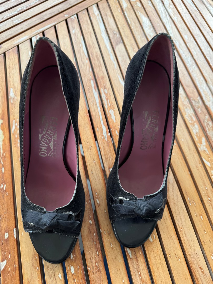 Salvatore Ferragamo Beatrice heels, Women's Fashion, Footwear, Heels on ...