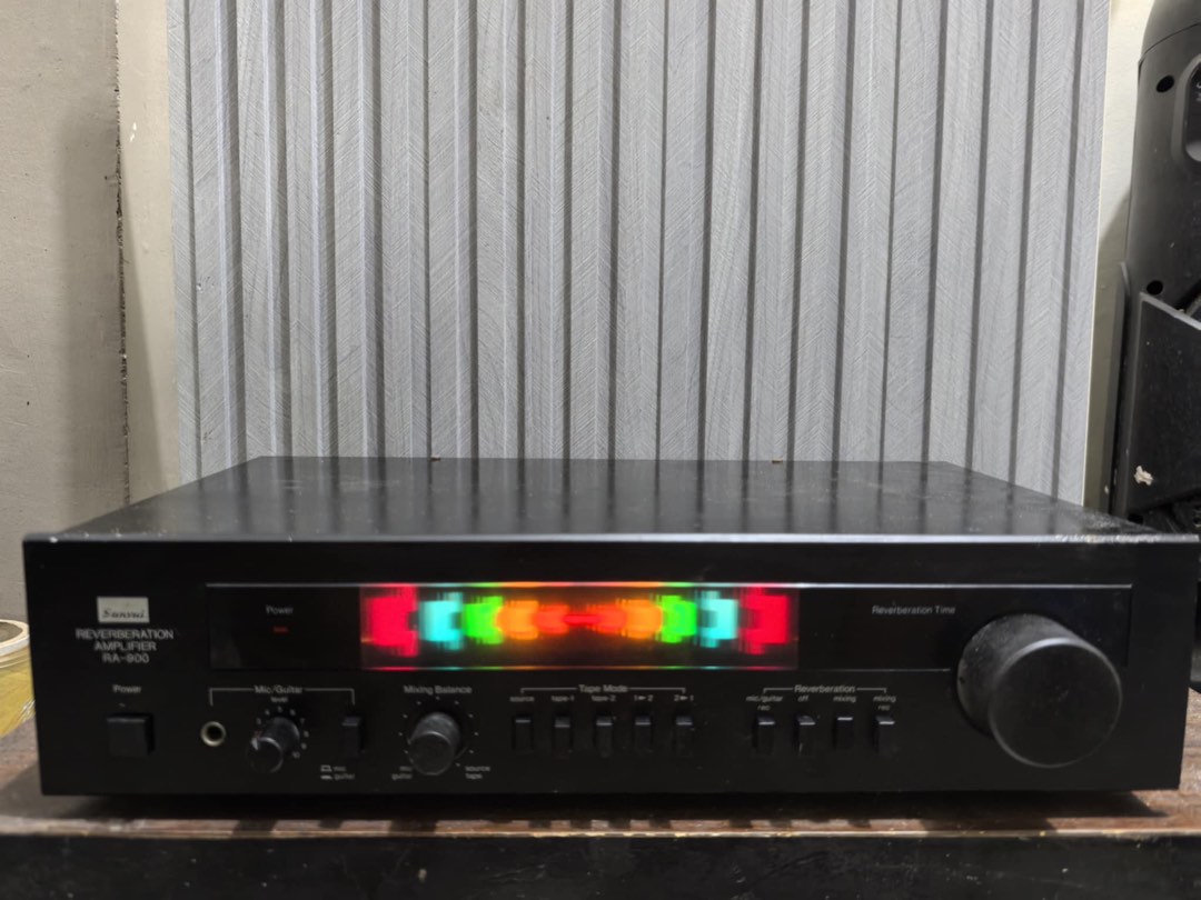 SANSUI REVERBERATION AMPLIFIER RA-900 AC 11-220 VOLTS 50/60 HZ MADE IN ...