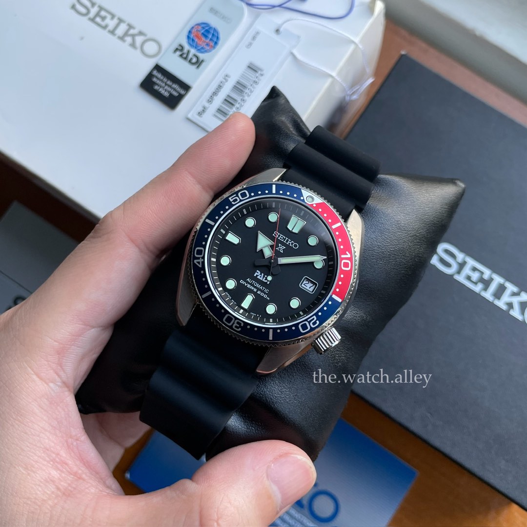 Seiko MM200 - PADI Pepsi SPB087J1 - Special Edition, Men's Fashion ...