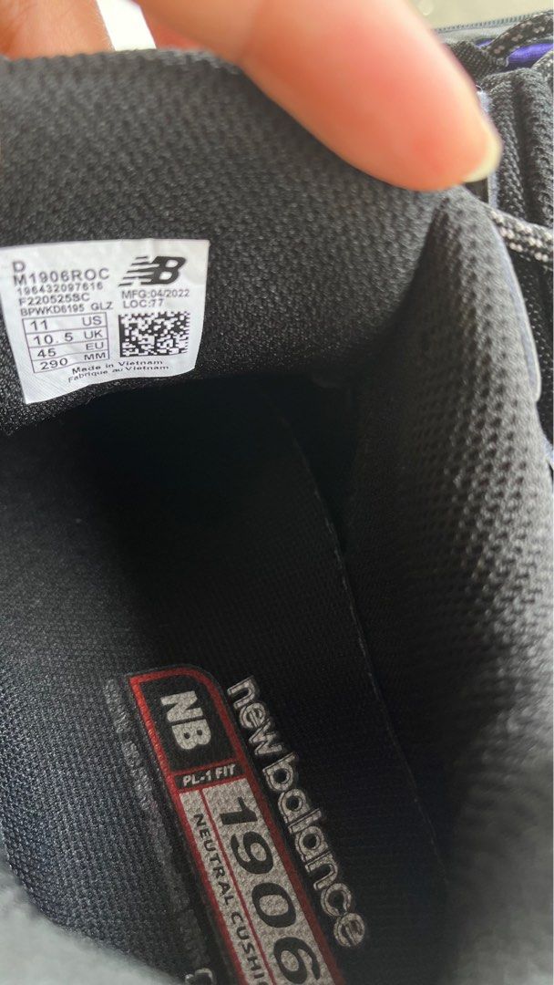 Sepatu NB New Balance 1906R Cordura Black Pocket Like New (bukan Nike ...