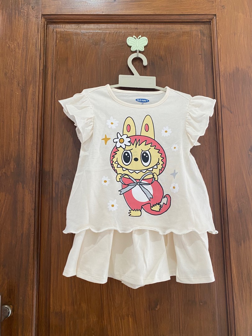 Set Labubu Old Navy, Bayi & Anak, Baju Anak Perempuan, 1 hingga 3 tahun ...