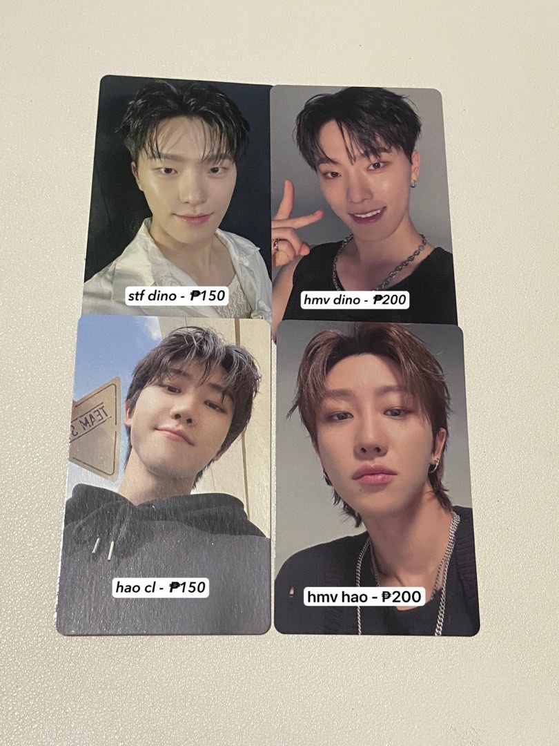 seventeen official photocards minghao dino hmv, Hobbies & Toys ...