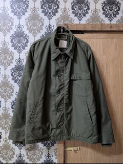Size M Pit 25 Labuh 25 Alpha Industries Flight Jacket Bombers MA1 Full ...