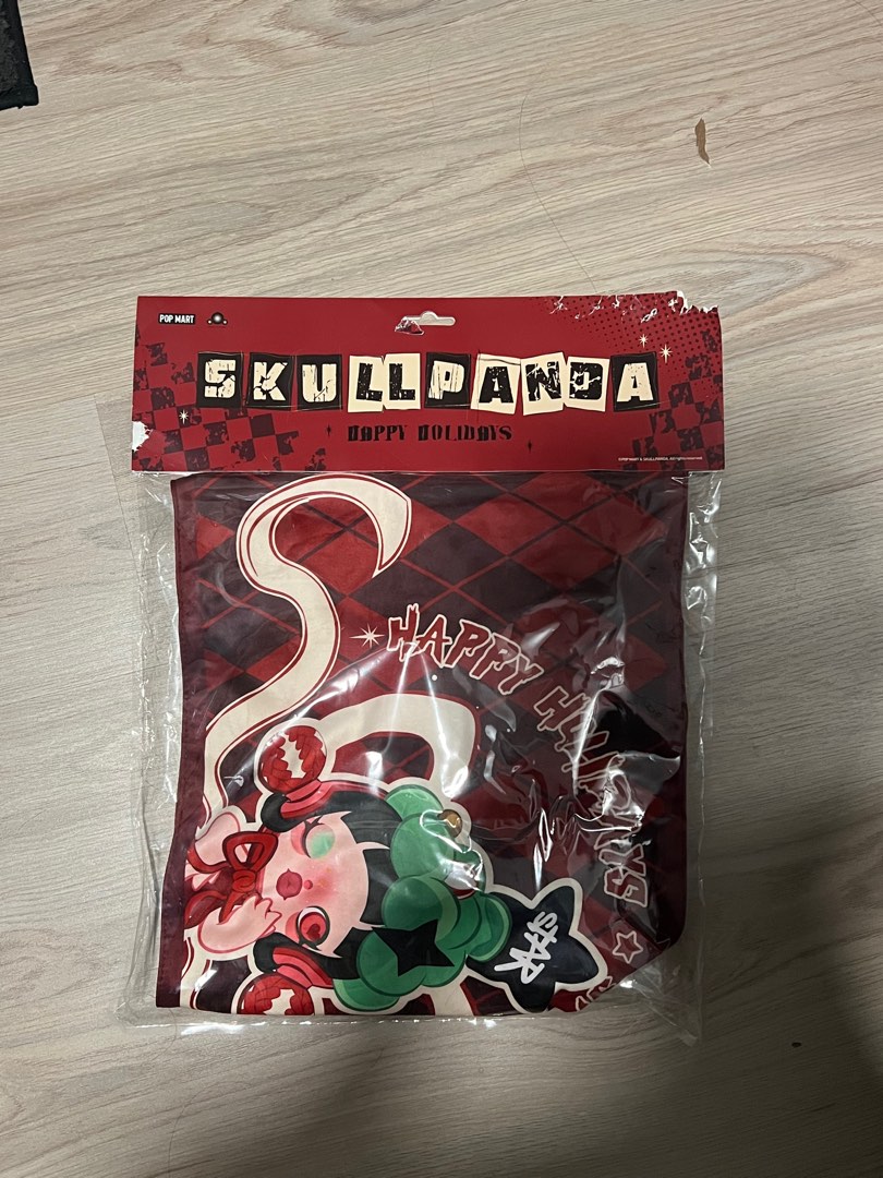 SKULLPANDA Christmas Series Home Fabric Decorations, Women's Fashion ...