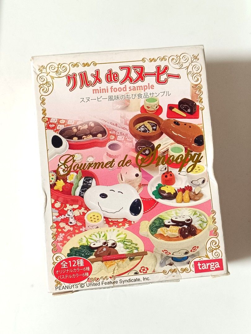 Snoopy Mini foods - Gourmet de Snoopy, Hobbies & Toys, Toys & Games on ...