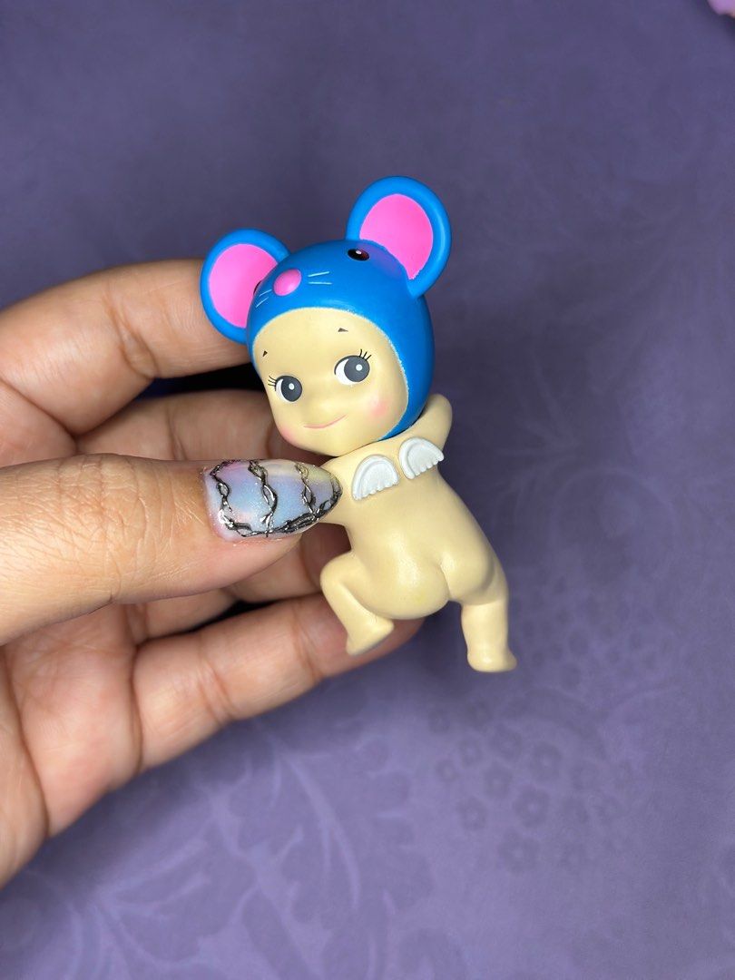Sonny angel hippers looking back mouse | original 100%, Toys ...