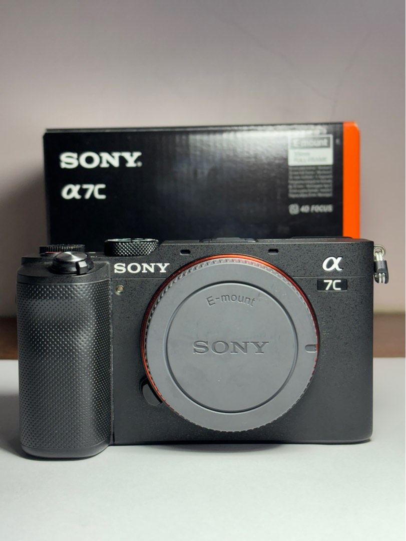 Sony a7C (sc9k) (still in warranty), Photography, Cameras on Carousell