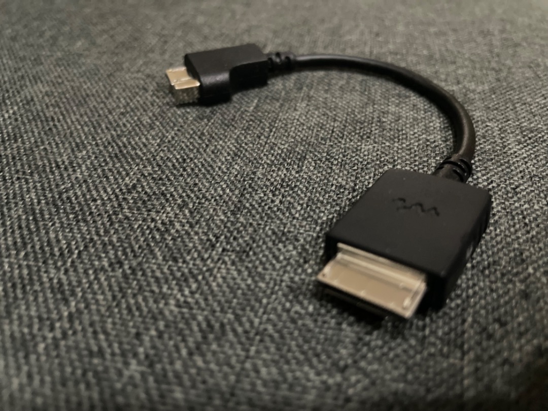 Sony Walkman WM Port to microusb DAC / AMP cable, Audio, Portable Music ...