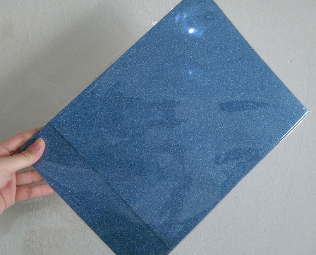 Sparkling Blue Craft Paper, Hobbies & Toys, Stationery & Craft ...