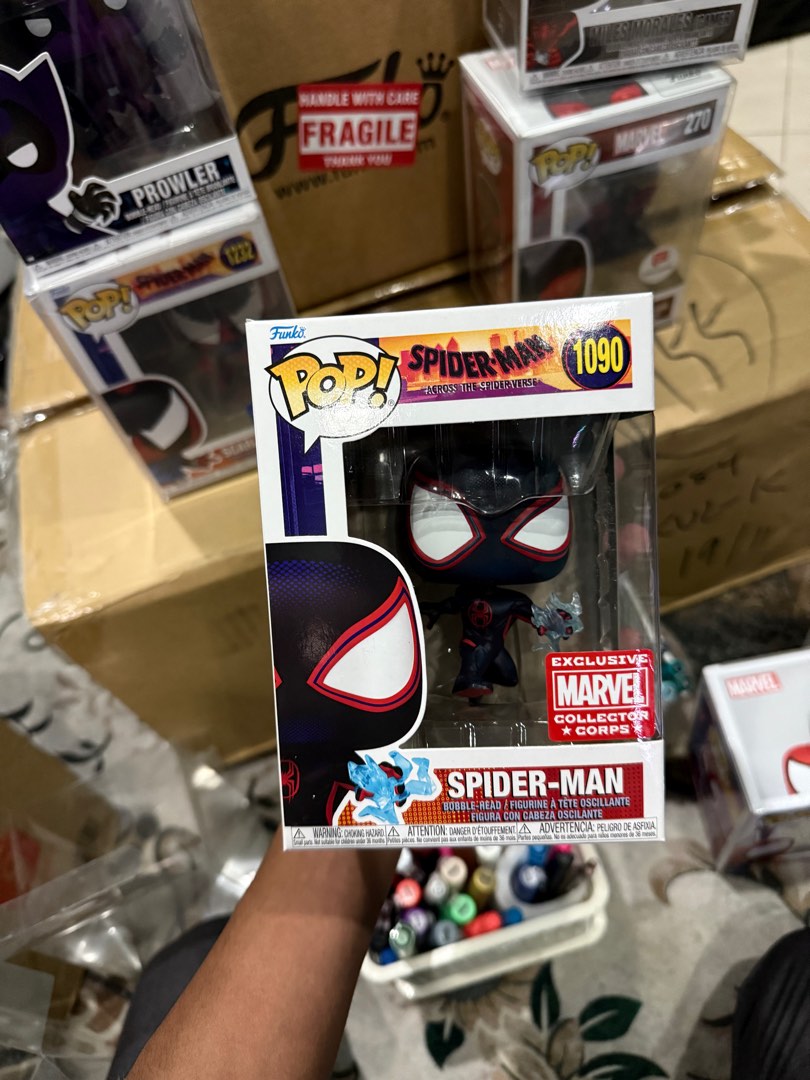 Spiderman Across the Spiderverse - Miles Morales MCC, Hobbies & Toys ...
