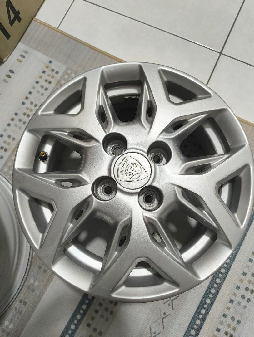 Sport Rim Proton Saga VVT 14 inch, Auto Accessories on Carousell