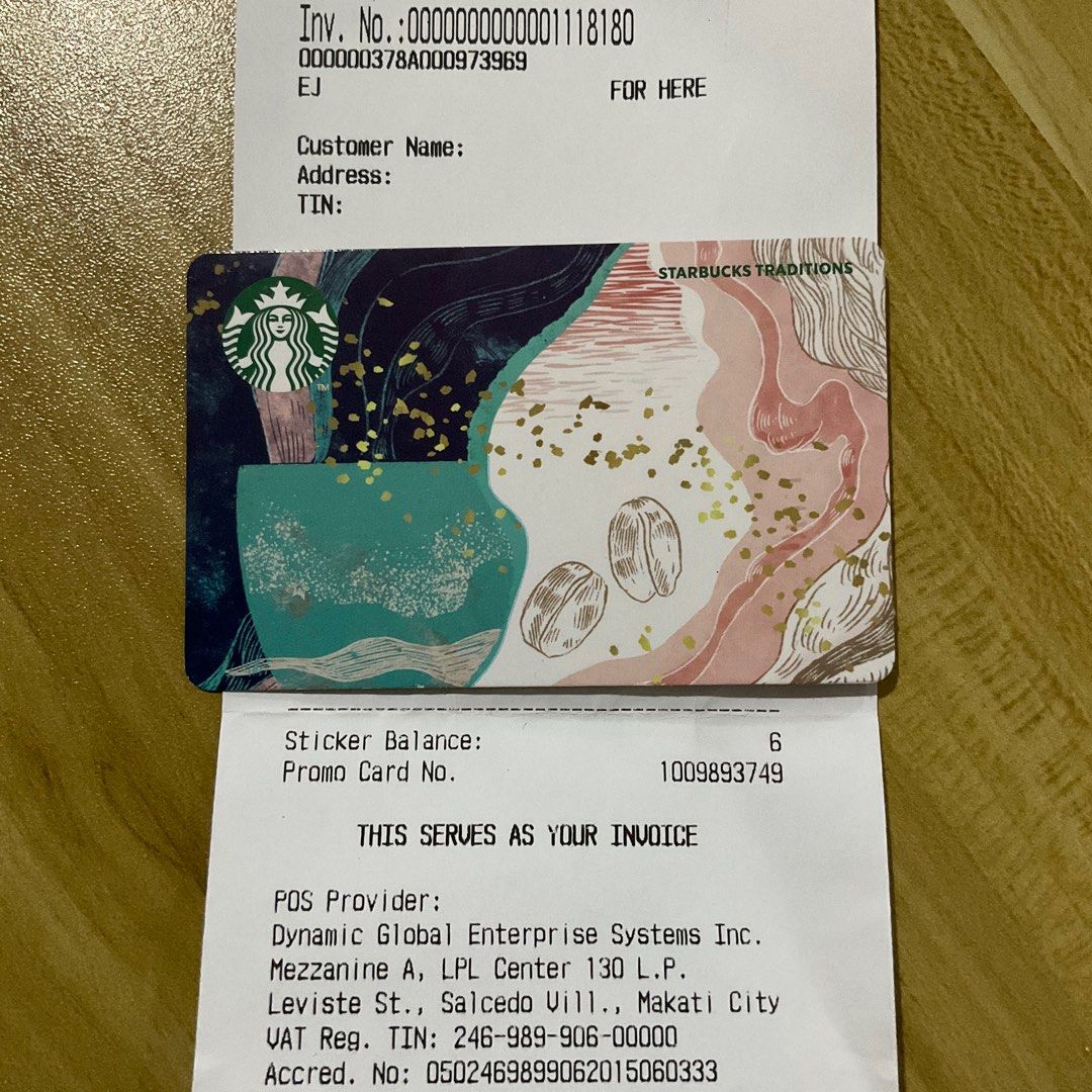 6 starbucks stickers 2025, Tickets & Vouchers, Store Credits on Carousell