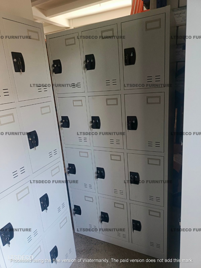 STEEL LOCKERS OFFICE PARTITION FURNITURE, Furniture & Home Living ...