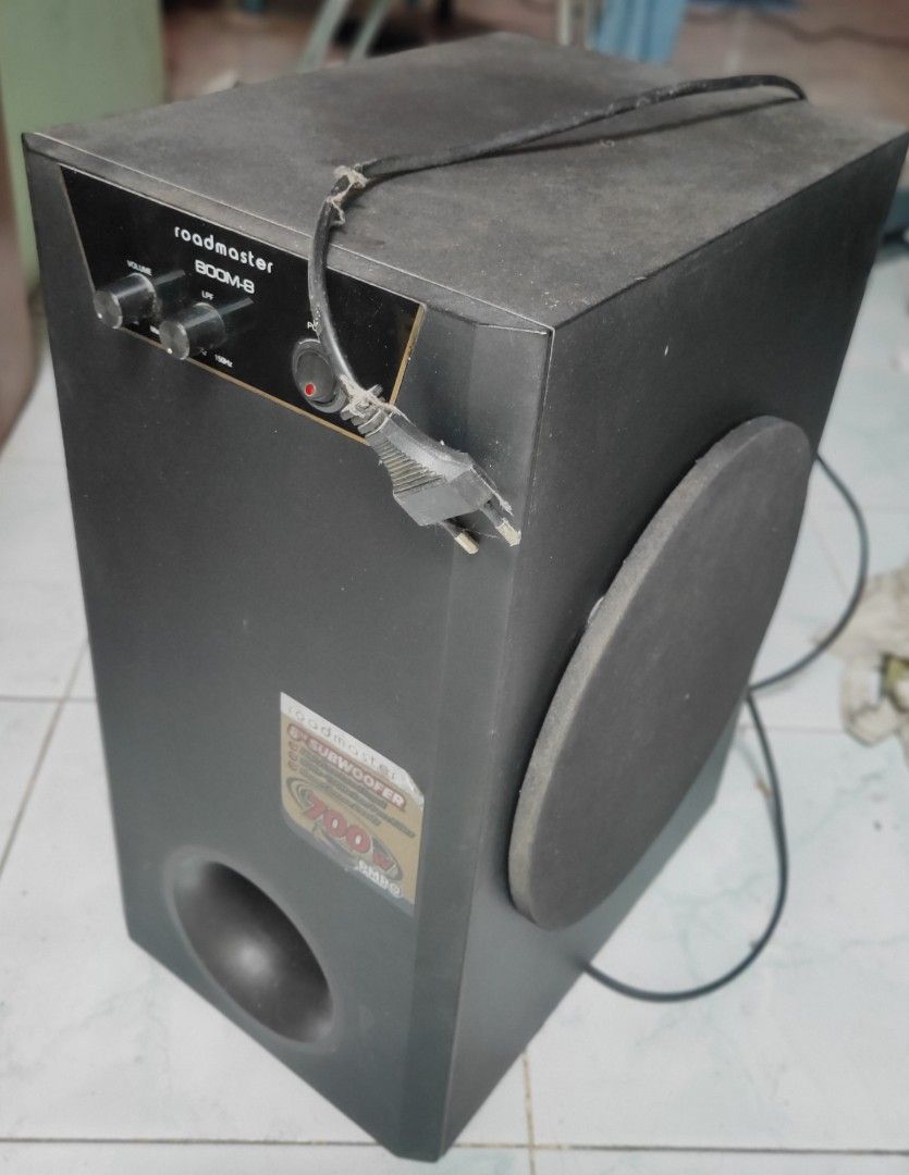 Subwoofer Aktif ROADMASTER BOOM 8 INCH, Elektronik, Audio di Carousell