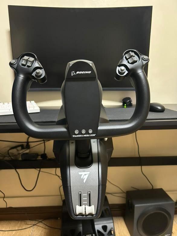 THRUSTMASTER YOKE (BOEING EDITON), Video Gaming, Video Game Consoles ...