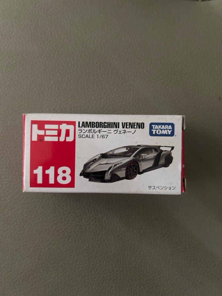 Tomica Lamborghini Veneno #118, Hobbies & Toys, Toys & Games on Carousell