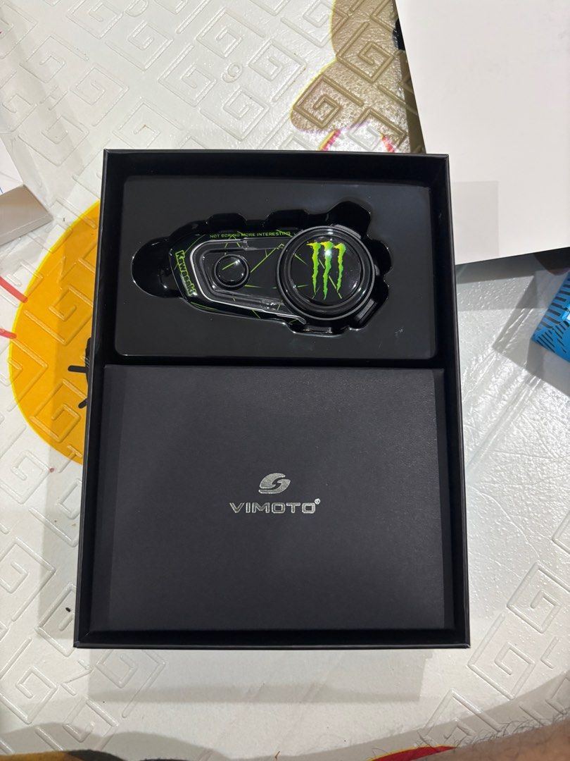 VIMOTO Bluetooth Intercom V8S, Audio, Headphones & Headsets on Carousell