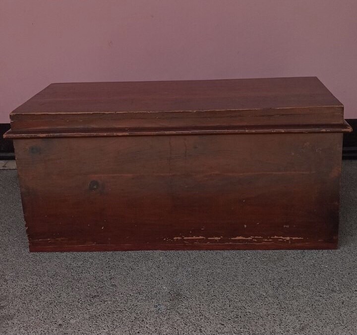 Vintage Big Baul Chest Solid Wood, Furniture & Home Living, Furniture ...
