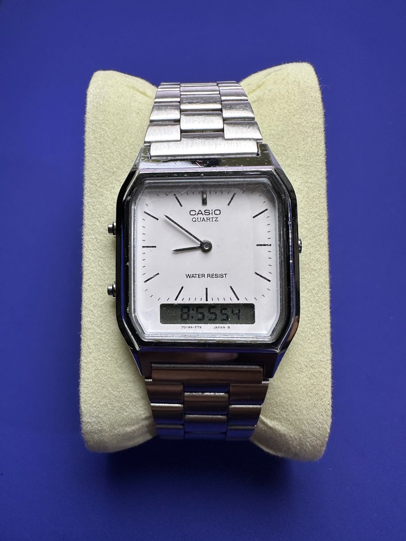 Vintage Casio Tank Watch, Luxury, Watches on Carousell