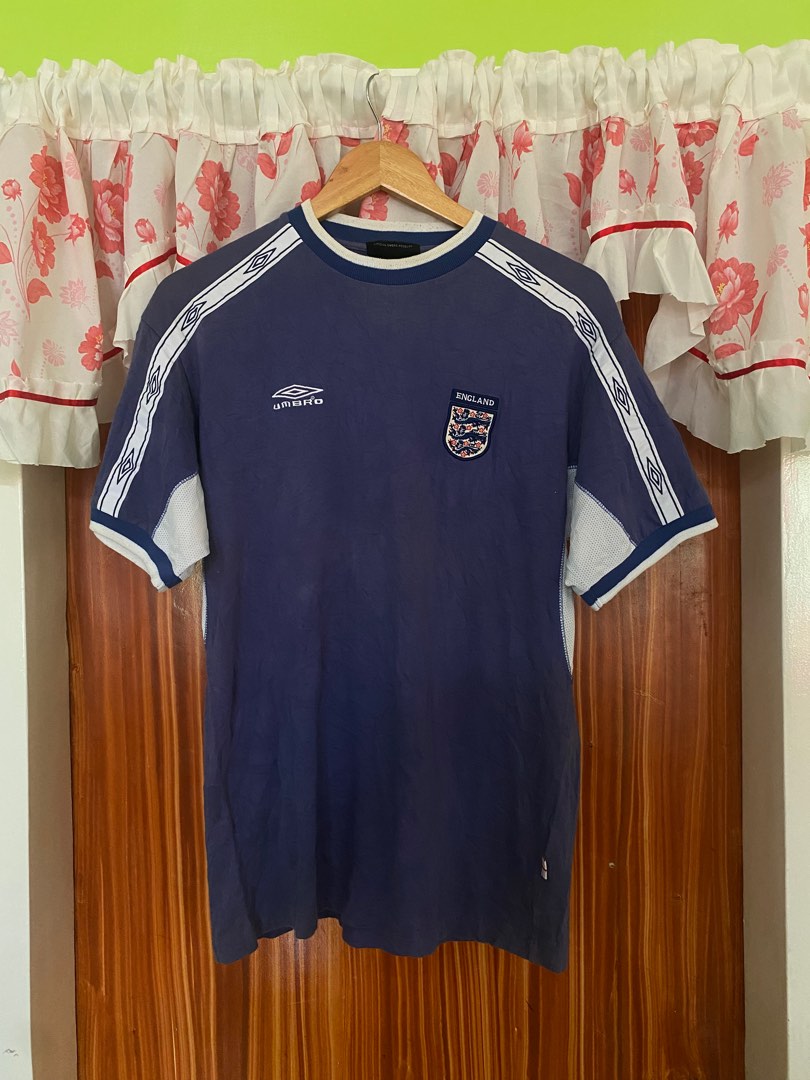Vintage umbro england side tape shirt, Men's Fashion, Tops & Sets ...