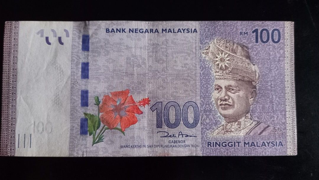 Wang Malaysia RM100 ZC Zeta Aziz Replacement Banknote, Hobbies & Toys ...