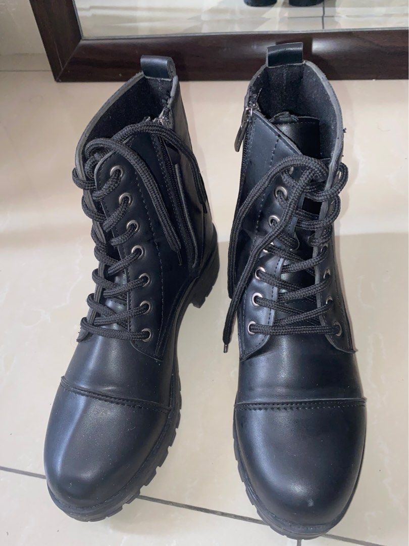 Womens Boots High Cut With Heels Made in Turkey Original Brand, Women's ...