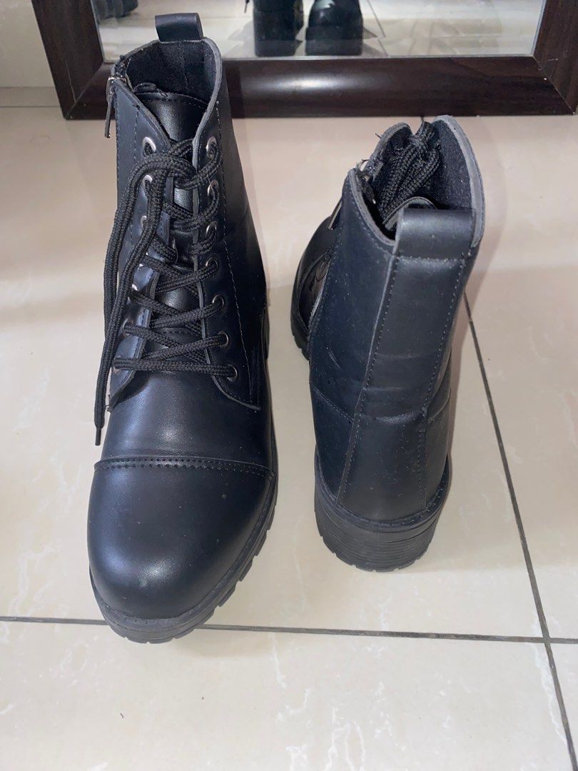 Womens Boots High Cut With Heels Made in Turkey Original Brand, Women's ...