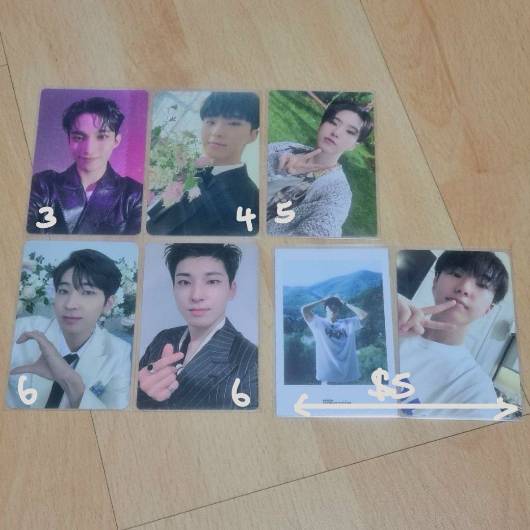 ‼️ wts/lfb seventeen svt assorted pcs dk wonwoo dino vernon svth heaven fml carat, Hobbies ...