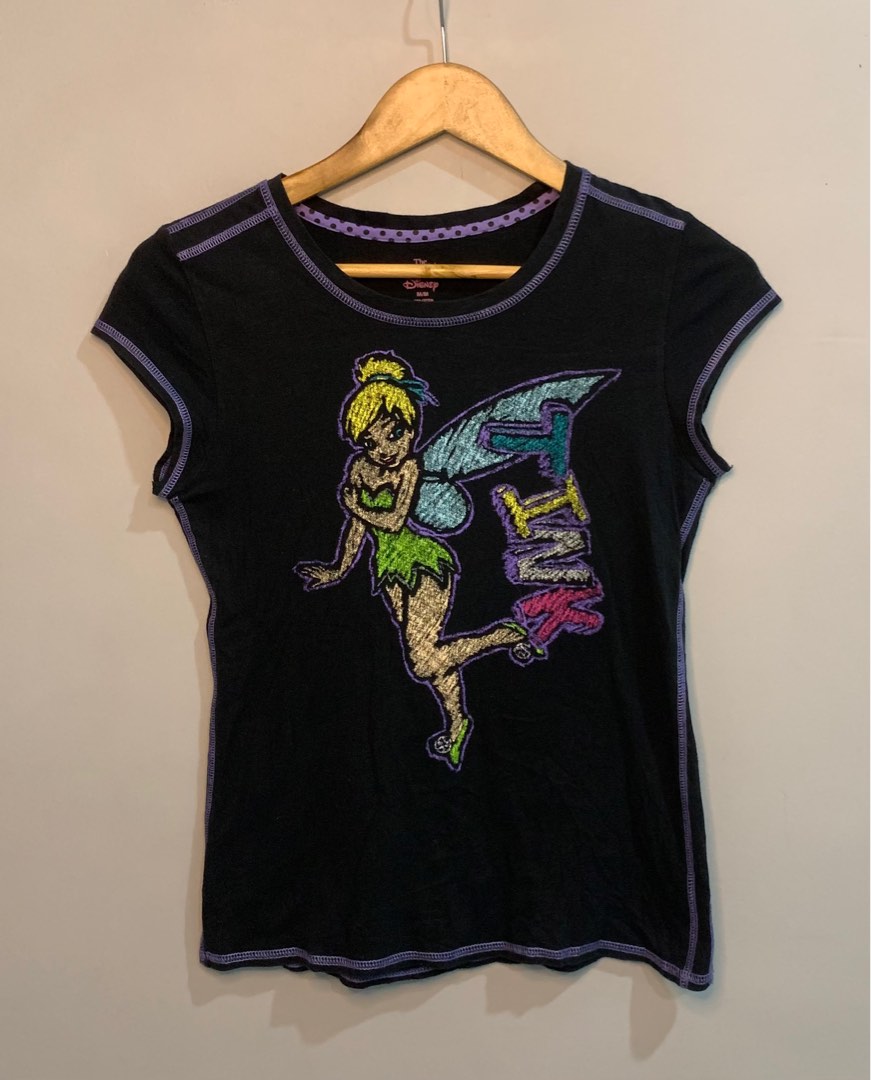 Y2K Tinker Bell Tops, Women's Fashion, Tops, Blouses on Carousell