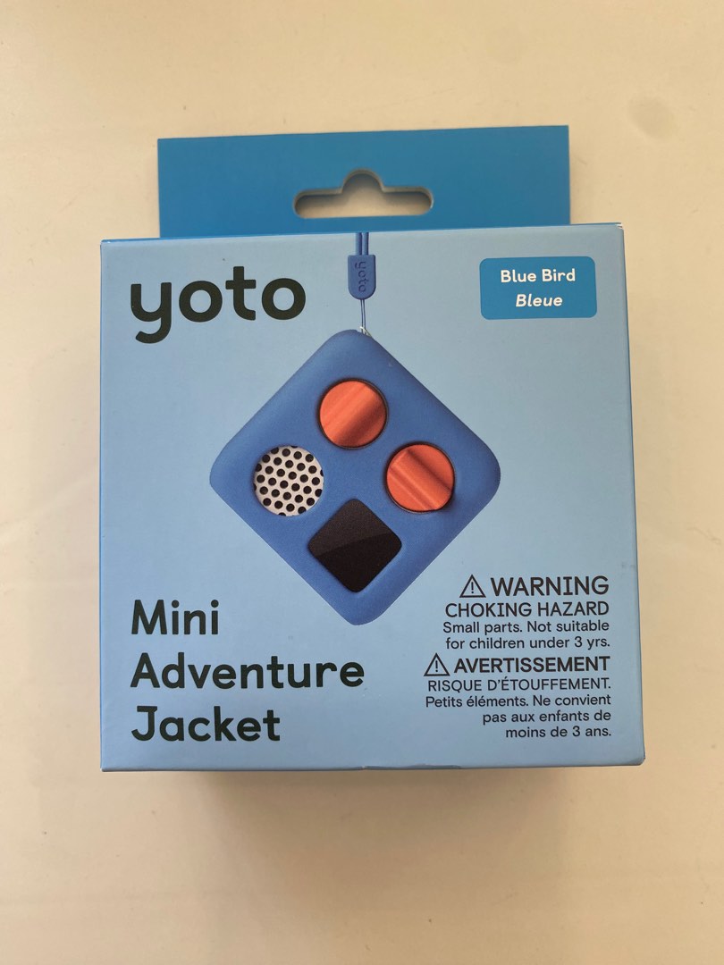 Yoto Mini Blue Adventure Jacket, Hobbies & Toys, Toys & Games on Carousell