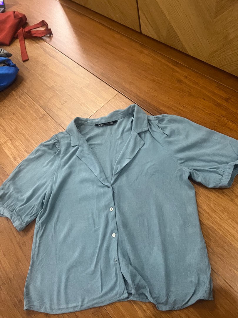 Zara top - used once, Women's Fashion, Tops, Blouses on Carousell