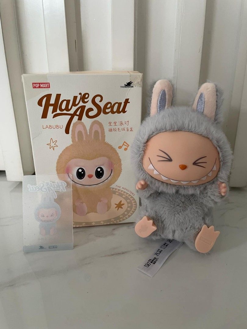 100%Authentic Popmart Labubu V2, Hobbies & Toys, Toys & Games on Carousell